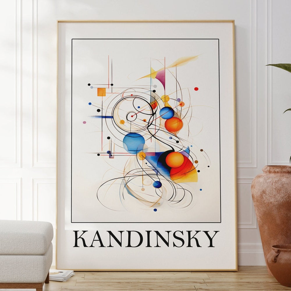 DOPAPRINT Kandinsky Poster - High-quality abstract art as a Kandinsky ...