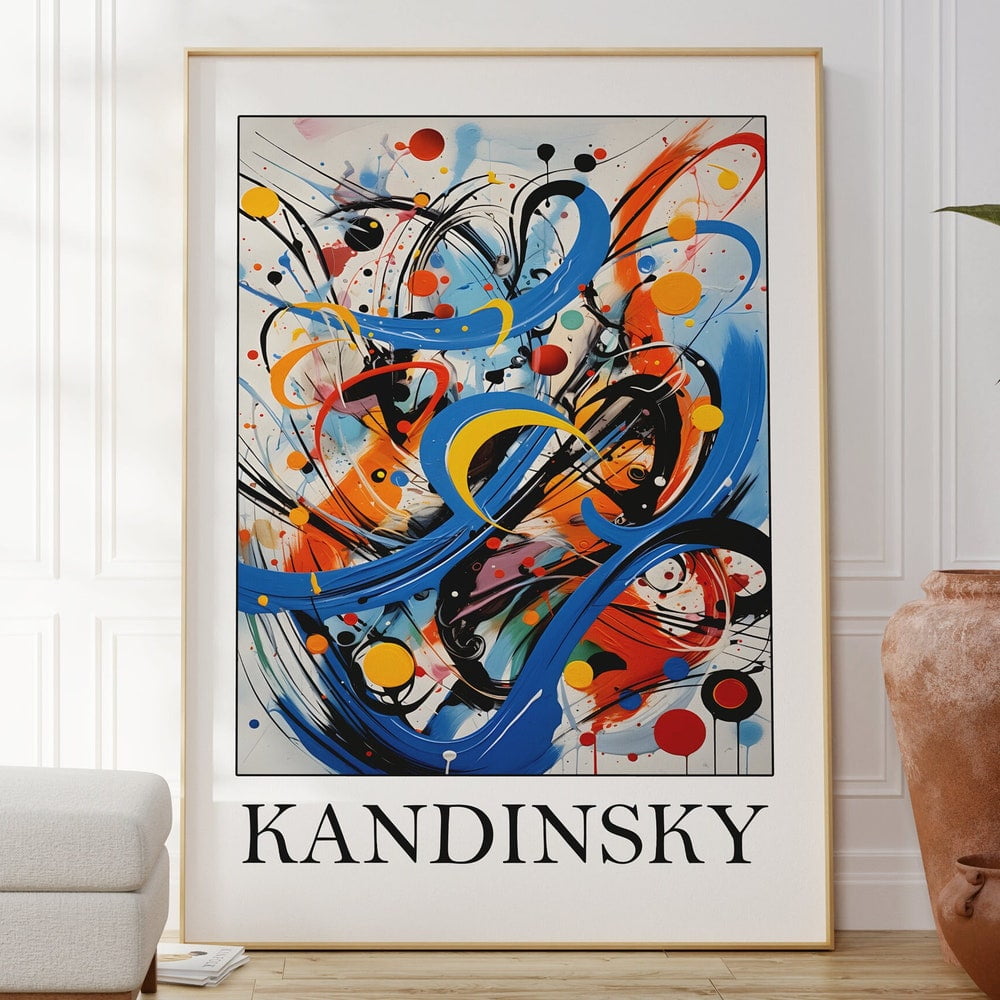 DOPAPRINT Kandinsky Poster - High-quality abstract art as a Kandinsky ...