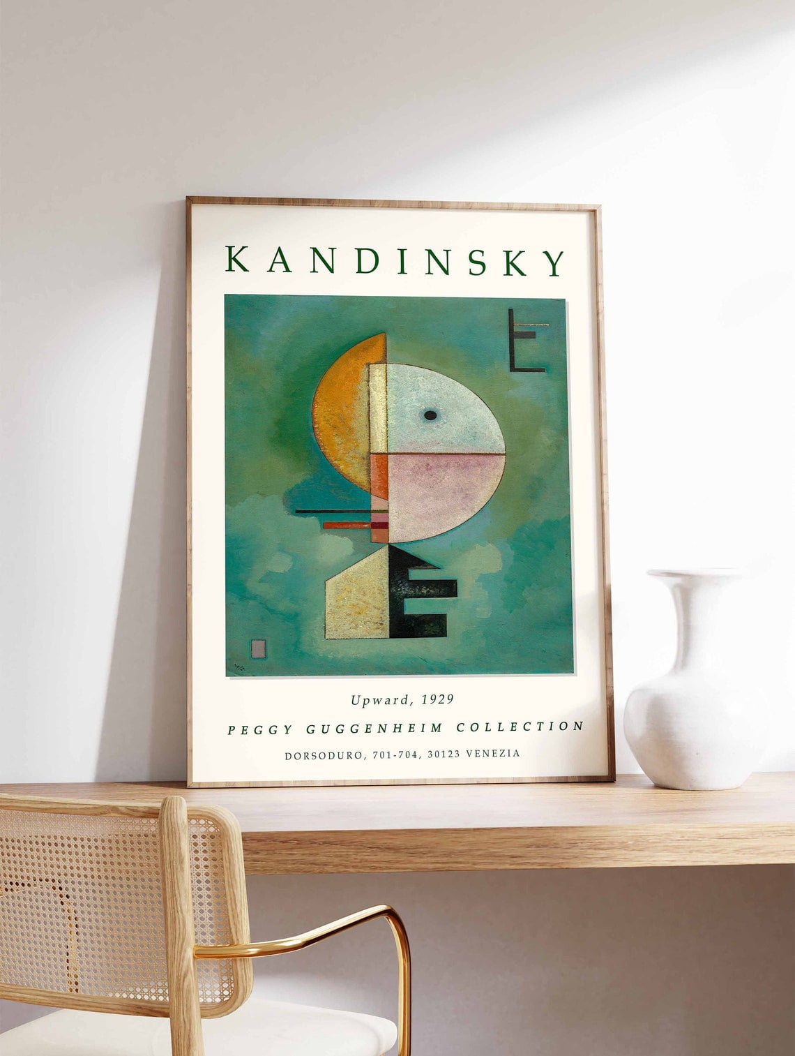 DOPAPRINT Kandinsky Poster, Upward, Wassily Kandinsky Exhibition Print ...