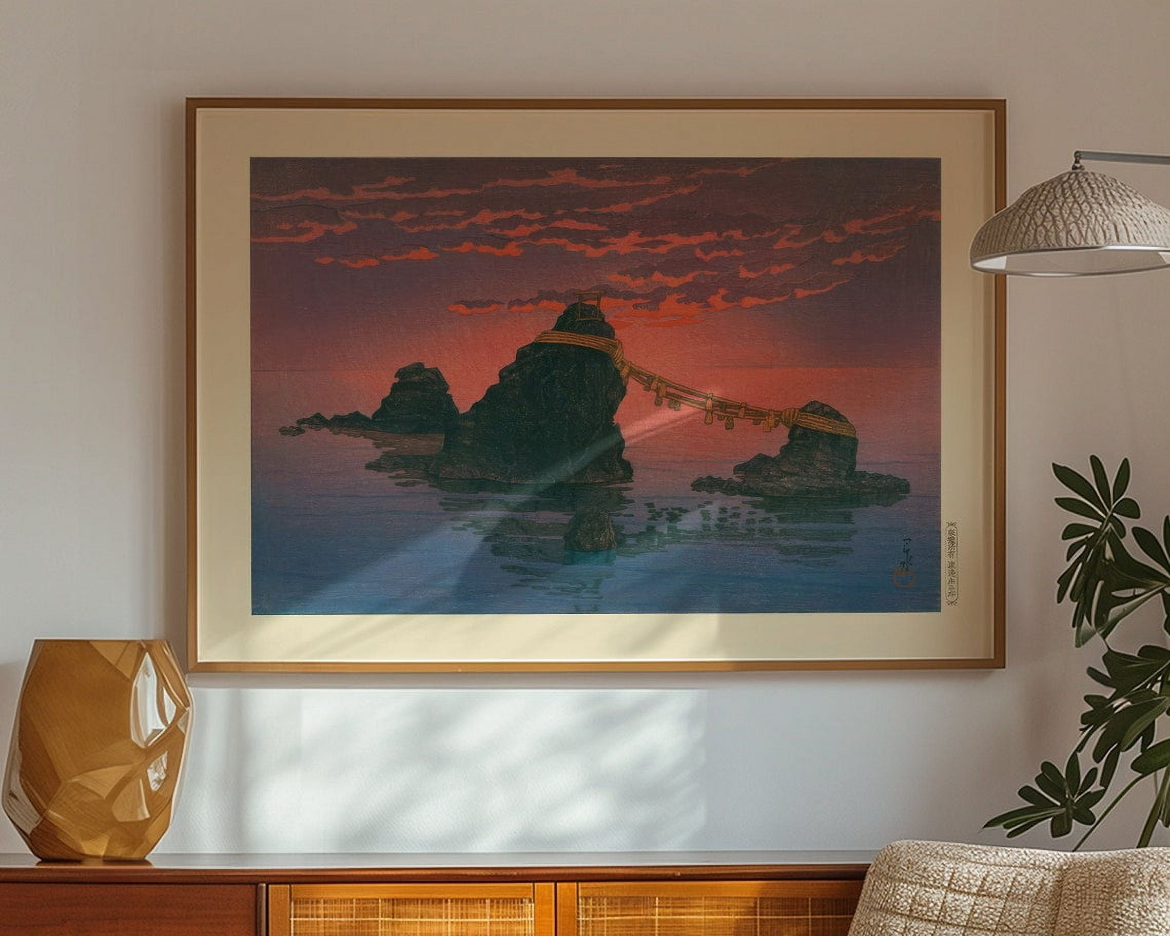 DOPAPRINT Kawase Hasui Japanese Poster, Woodblock Art, Dawn Art ...