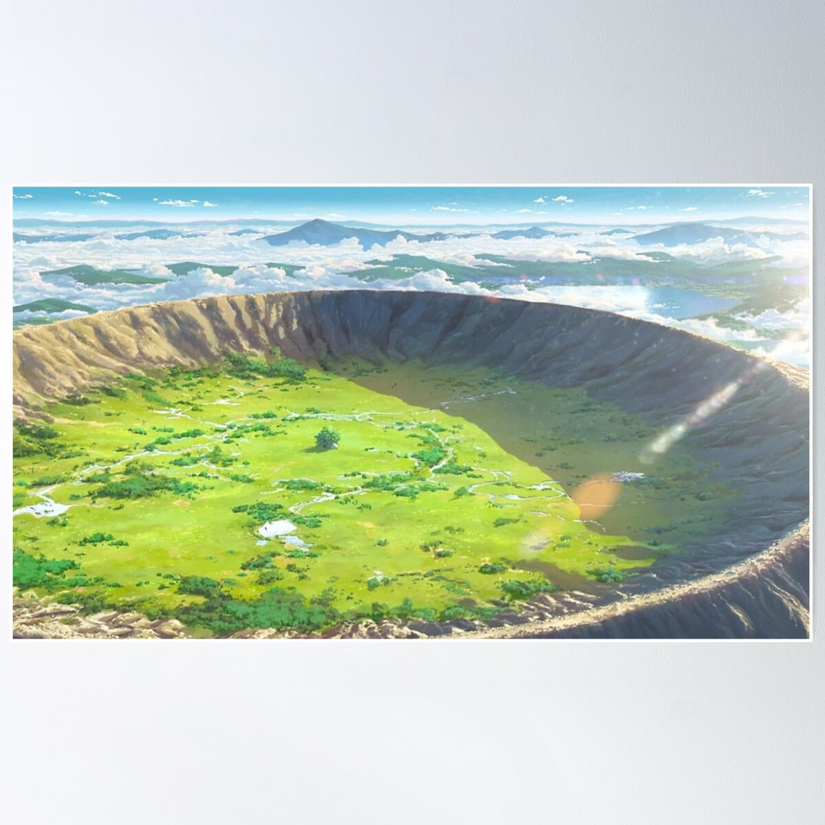 DOPAPRINT Kimi no na wa scenery Poster NO FRAMED POSTER, Wall Art Home ...