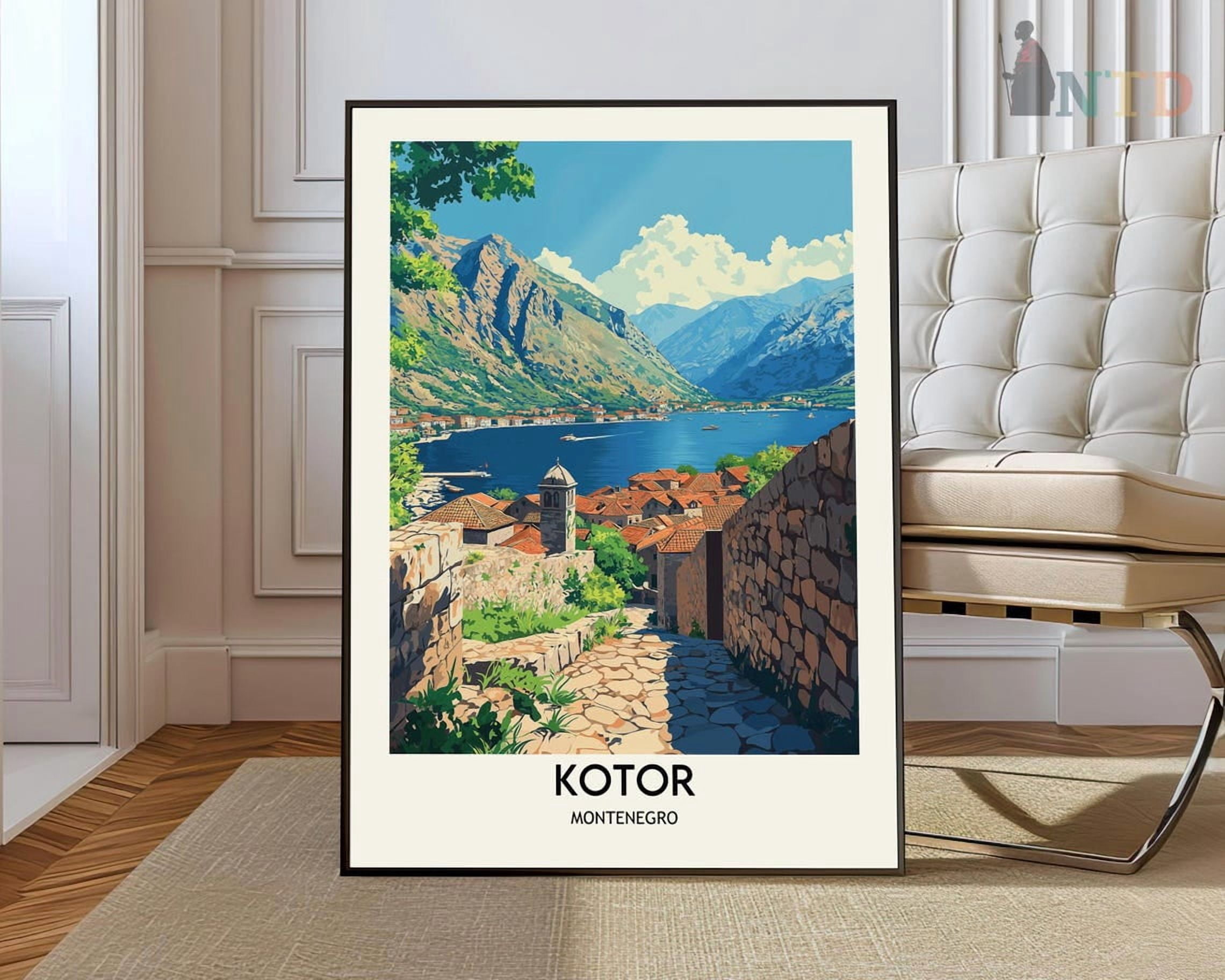 DOPAPRINT Kotor Print, Kotor Wall Art, Kotor Poster, Kotor Photo, Kotor ...