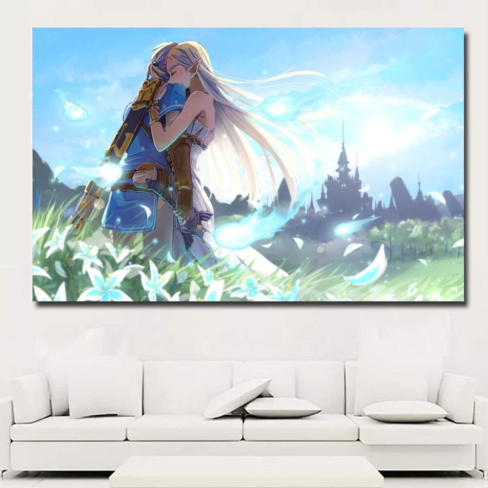 DOPAPRINT Legend Of Zelda Poster, Legend Of Zelda Print, Legend Of ...