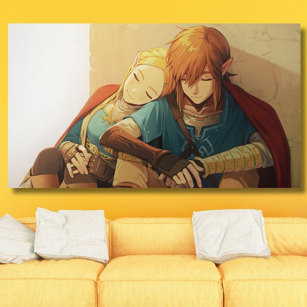 DOPAPRINT Legend Of Zelda Poster Wall Art, Legend Of Zelda Print ...