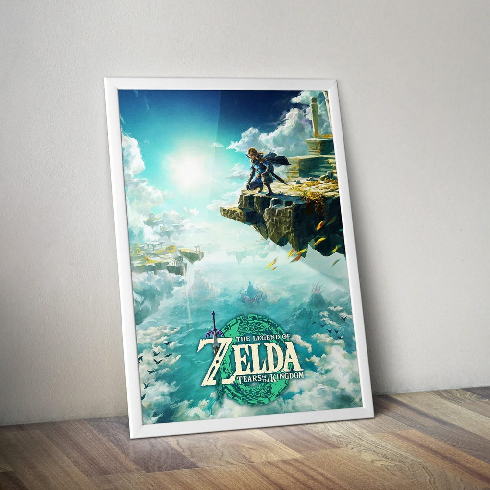 DOPAPRINT The Legend Of Zelda: Tears Of The Kingdom Wonder Poster, The ...