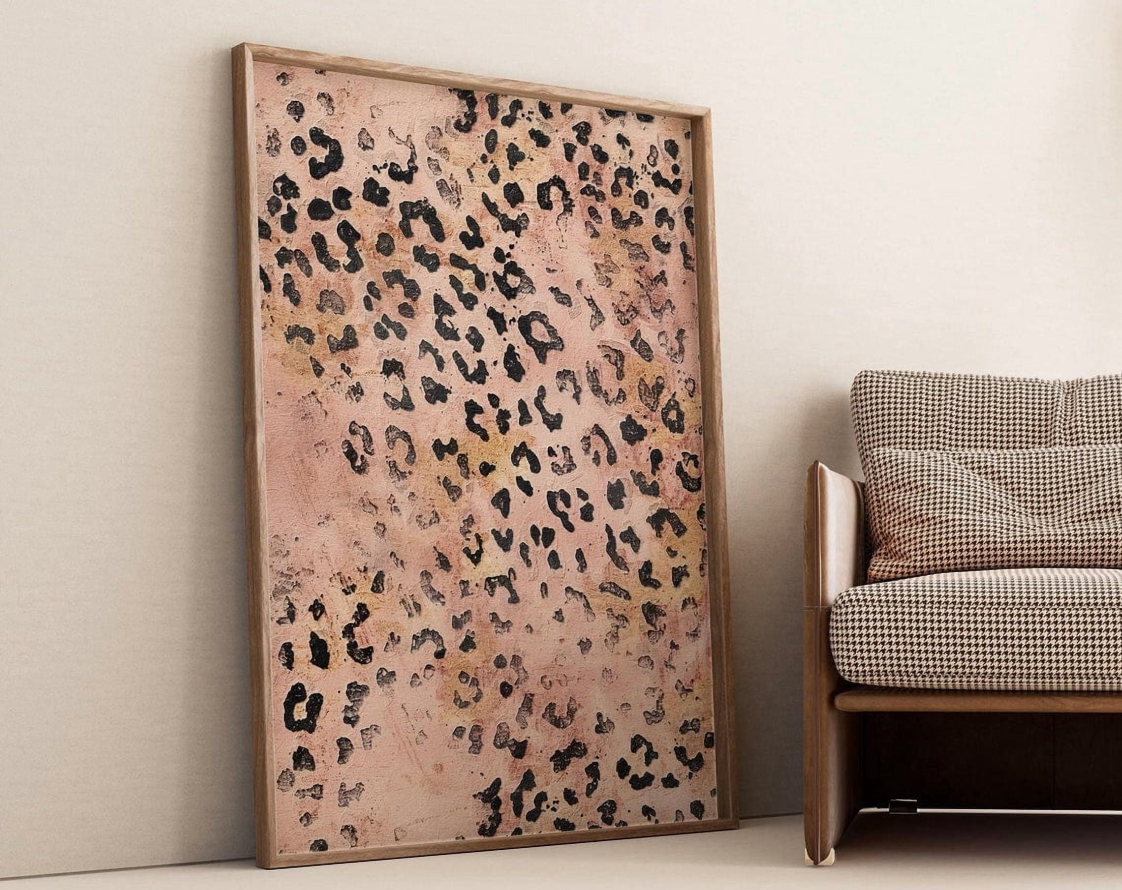DOPAPRINT Leo.pard Wall Art, Leo.pard Pattern Print, Cheetah Poster ...