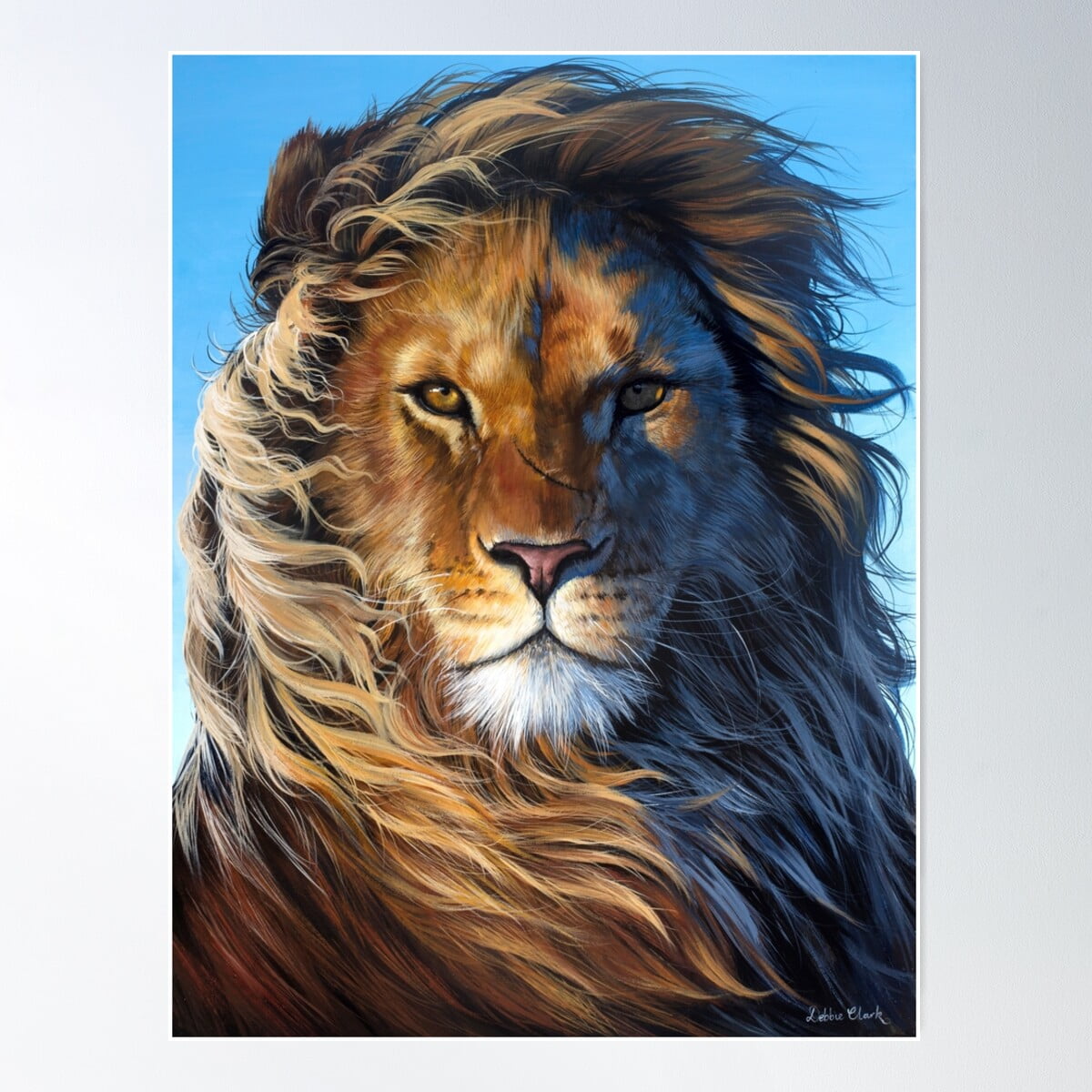 DOPAPRINT Lion Of Judah Poster Wall Art, Modern Wall Decor NO FRAMED ...