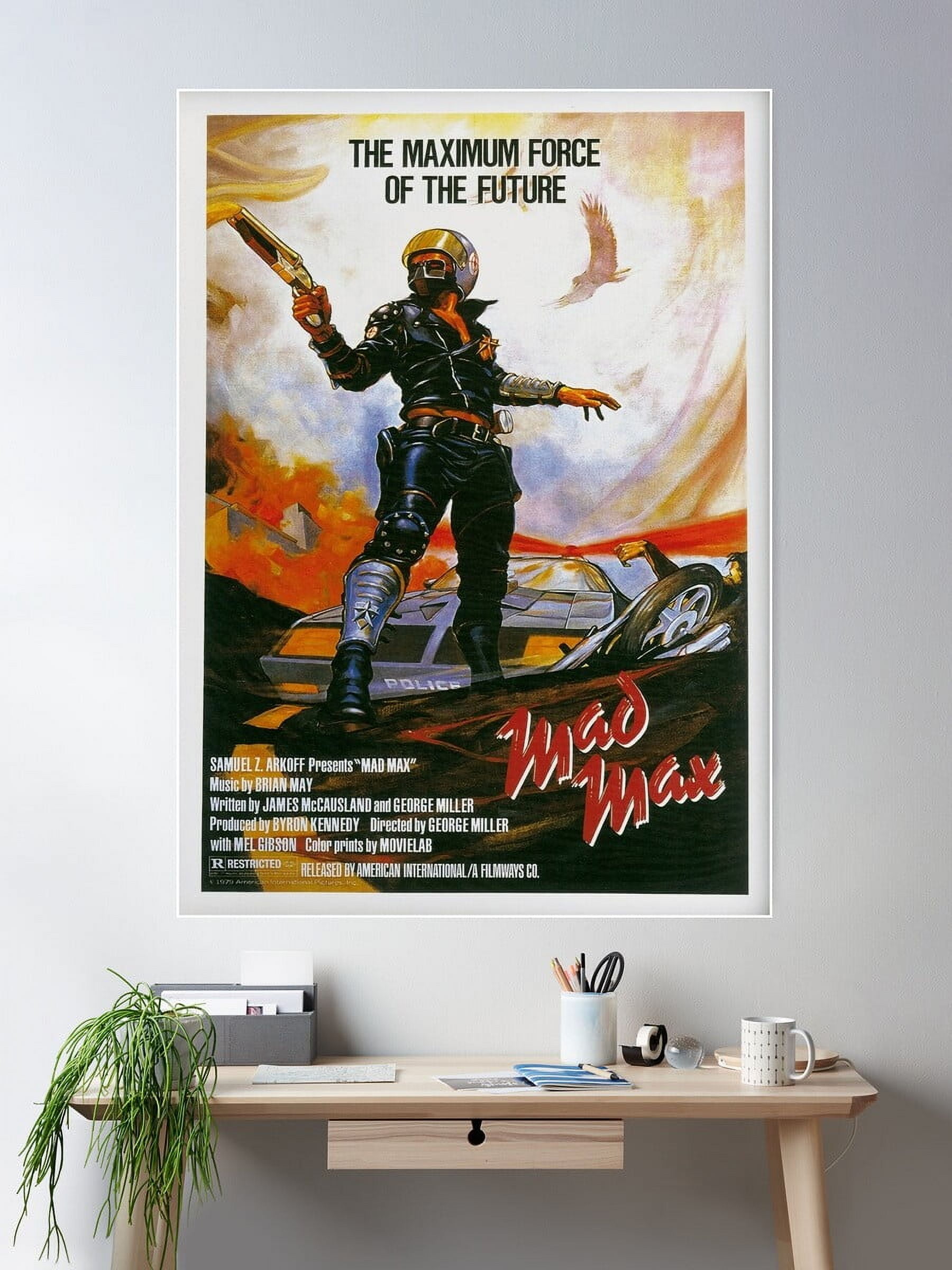 DOPAPRINT Mad Max Original Vintage Poster Wall Art, Modern Wall Decor ...