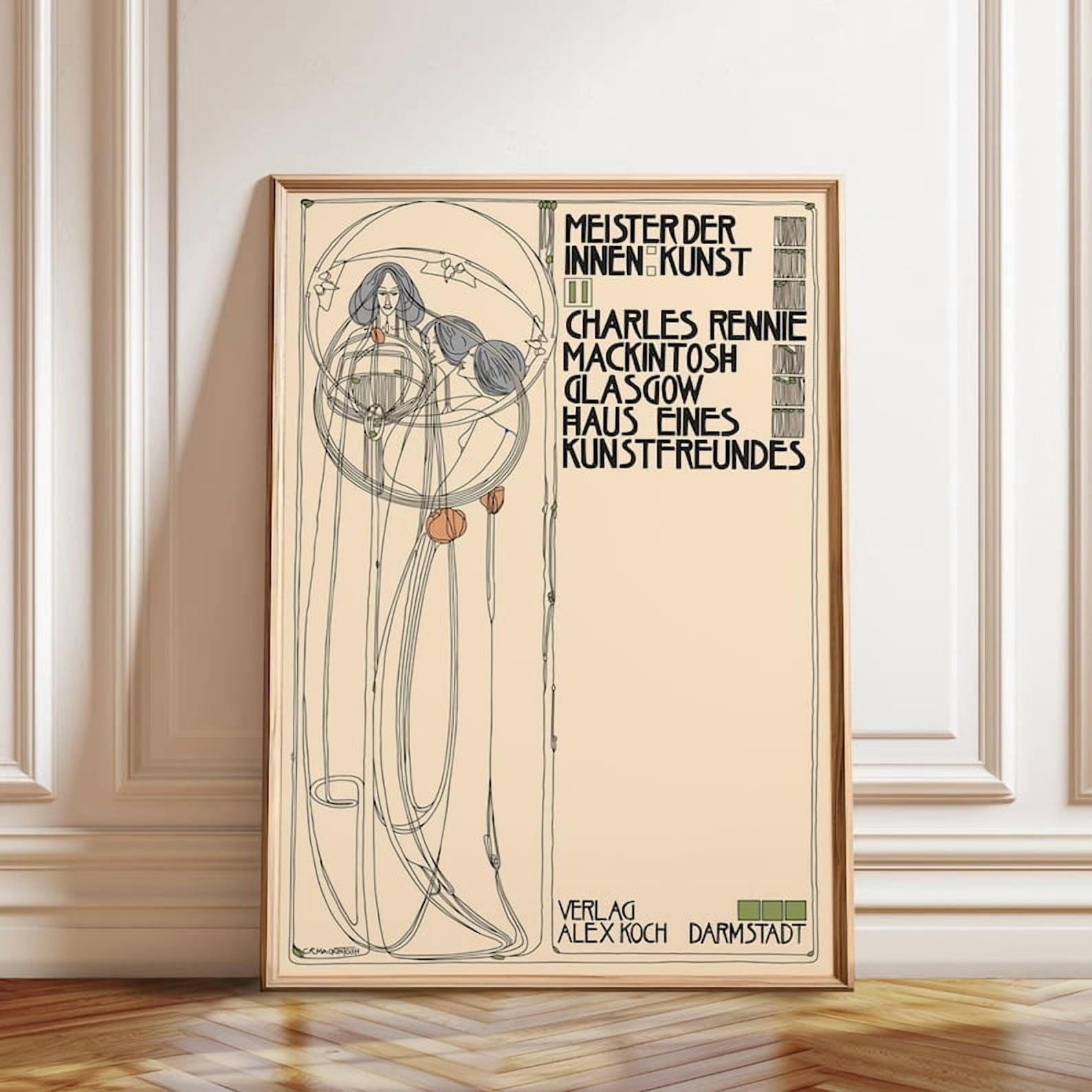 DOPAPRINT Margaret Macdonald Mackintosh Glasgow School - Poster, NO ...