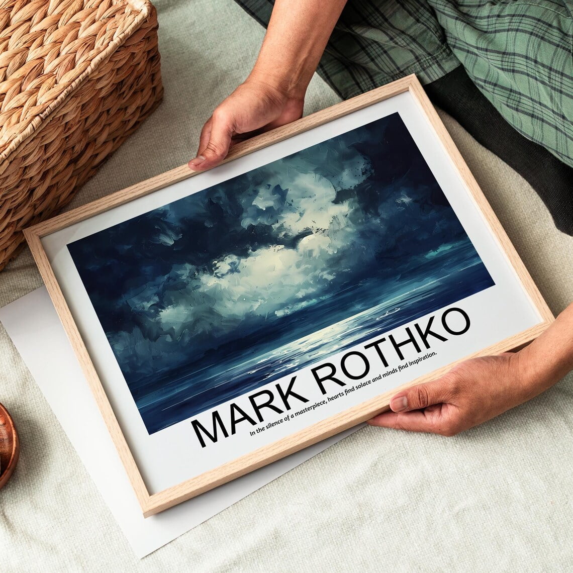 DOPAPRINT Mark Rothko Poster - Museum Quality Abstract Rothko Painting ...