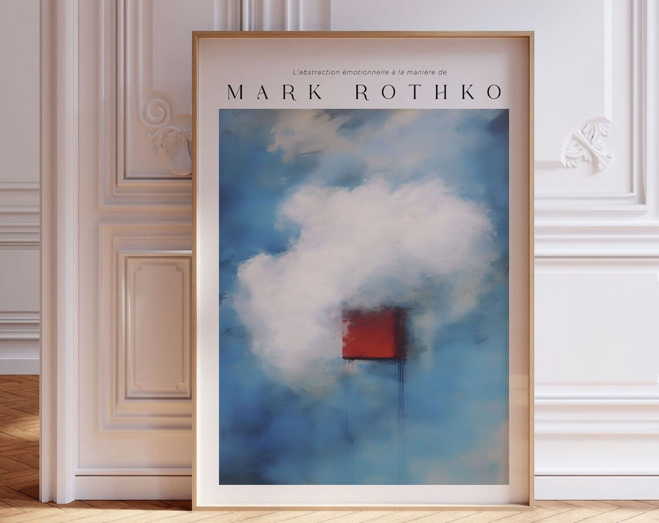 DOPAPRINT Mark Rothko Print, Large Wall Art, Modern Wall Art, Living ...