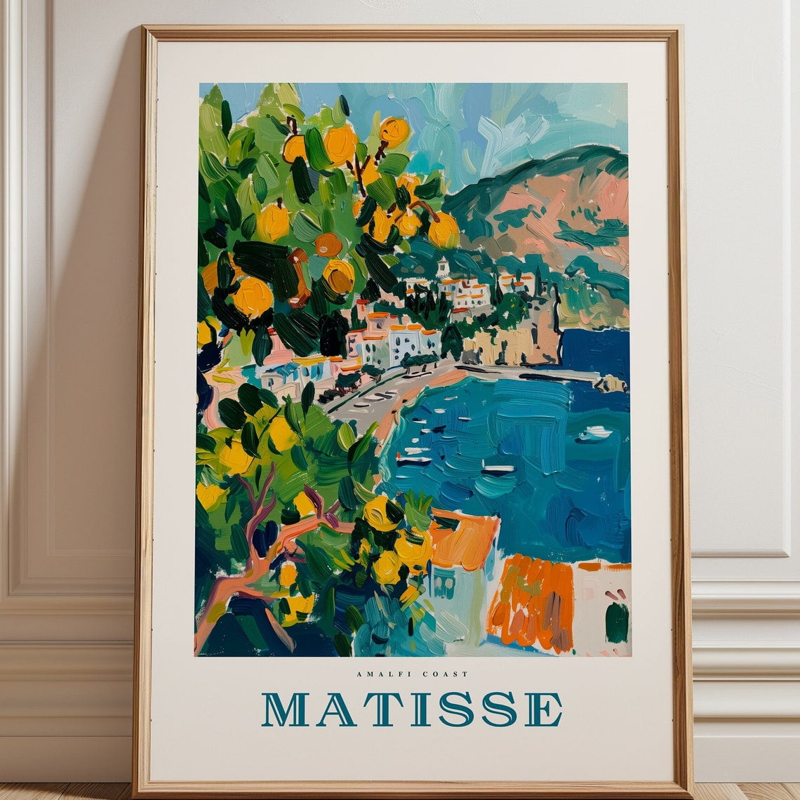 DOPAPRINT Matisse Print, Italy Wall Art, Large Wall Art, Coastal Decor ...