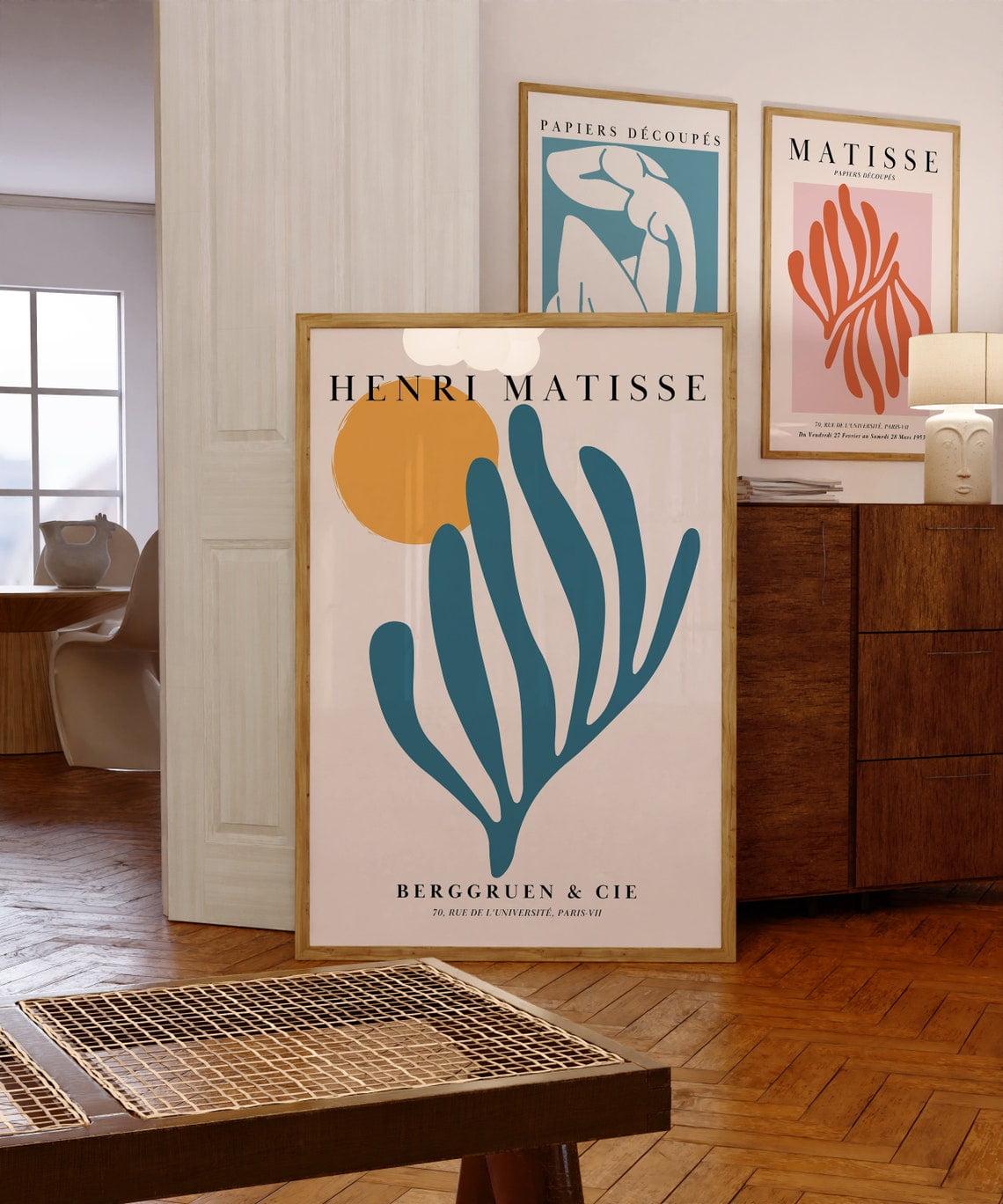 DOPAPRINT Matisse Wall Art Trendy Wall Art Papiers Decoupes Berggruen ...