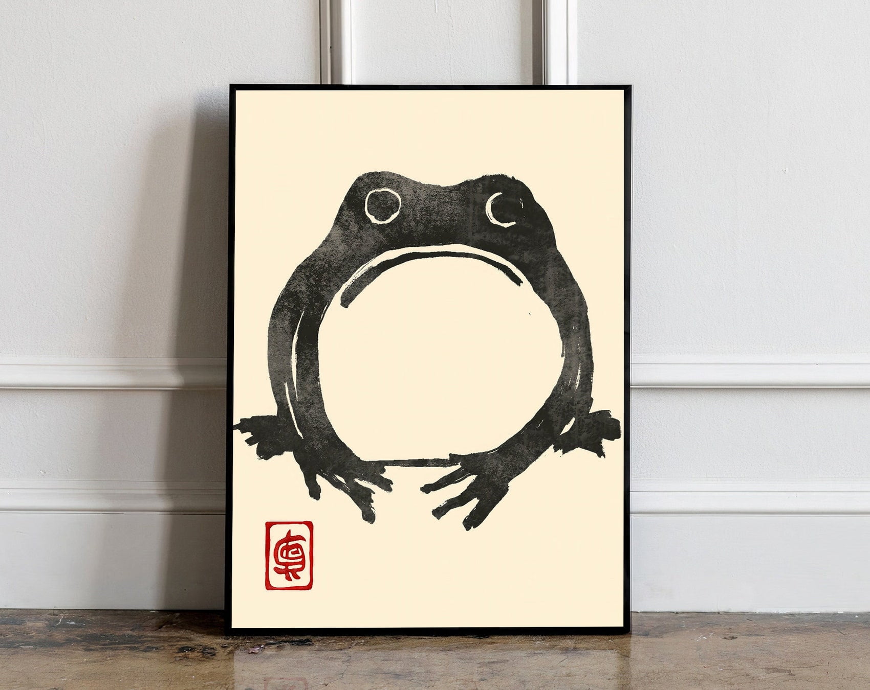 DOPAPRINT Matsumoto Hoji Frog Print,Matsumoto Hoji Frog Poster ...