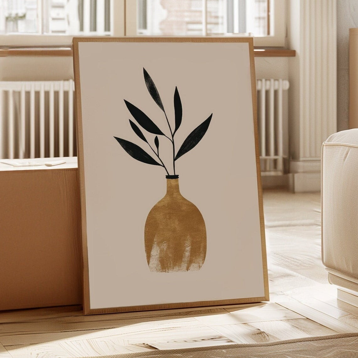DOPAPRINT Minimalist Nature Posters Modern Scandinavian Wall Art Nature ...