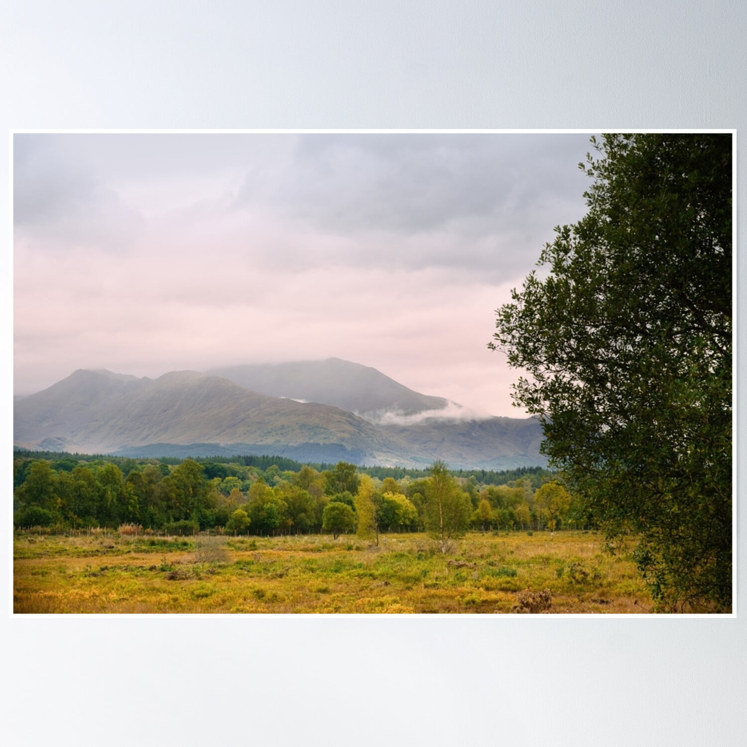 DOPAPRINT Mist Closing Poster Wall Art, Modern Wall Decor NO FRAMED ...