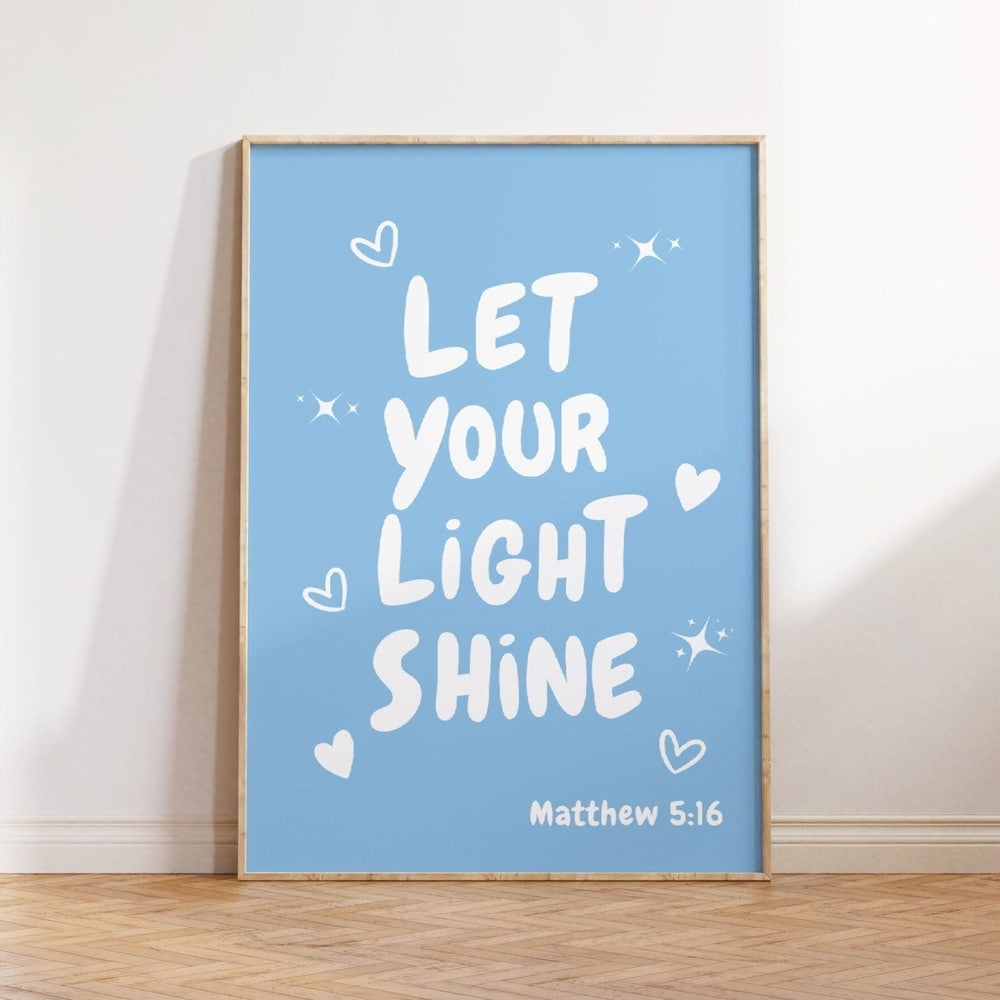 DOPAPRINT Modern Christian Art Christian Wall Art Scripture Wall Art ...