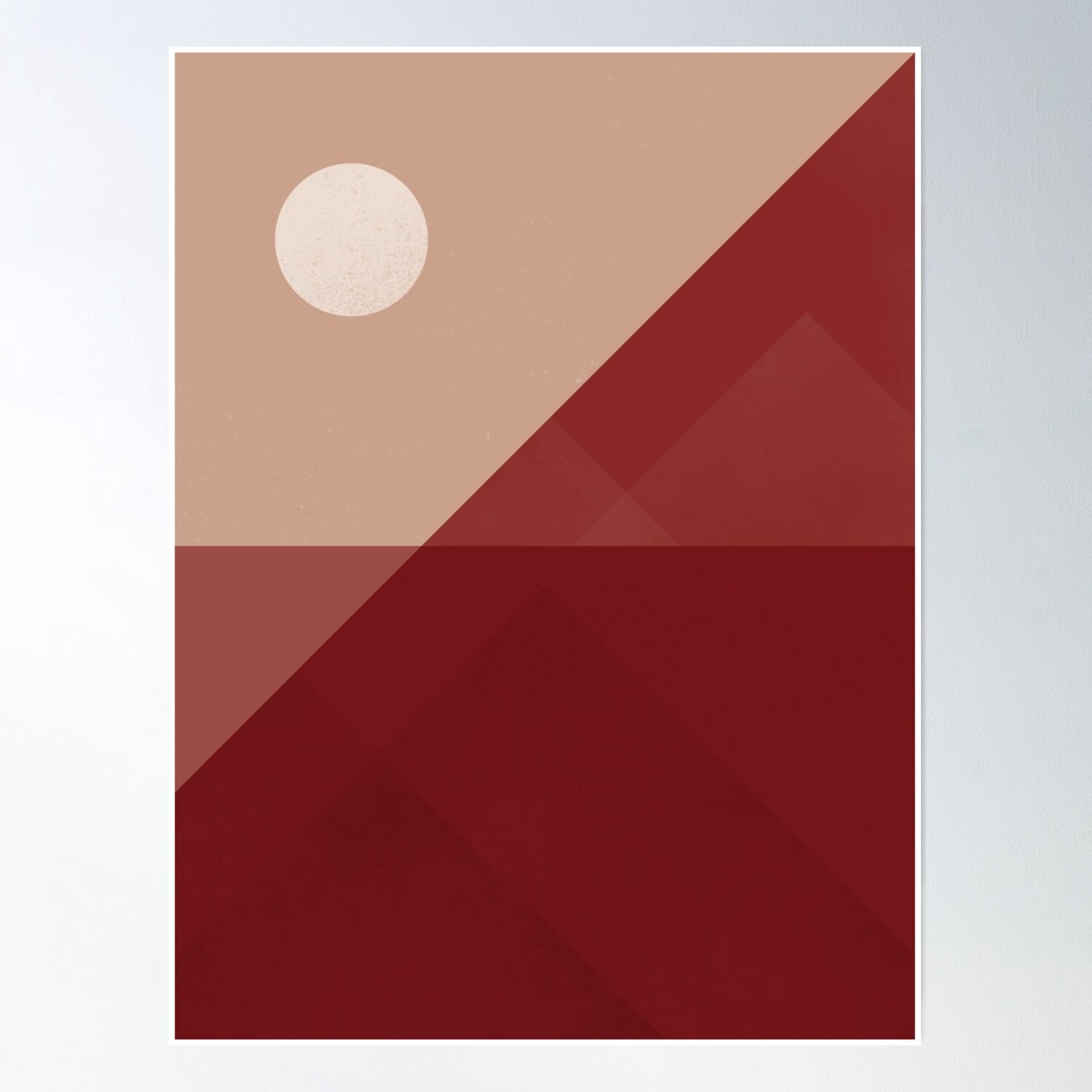 DOPAPRINT Mountains - The Slope Poster Wall Art, Modern Wall Decor NO ...