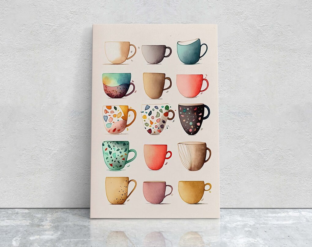DOPAPRINT Mug Art, Coffee Mugs, Tea Cups, Kitchen Decor, Cafe Art ...