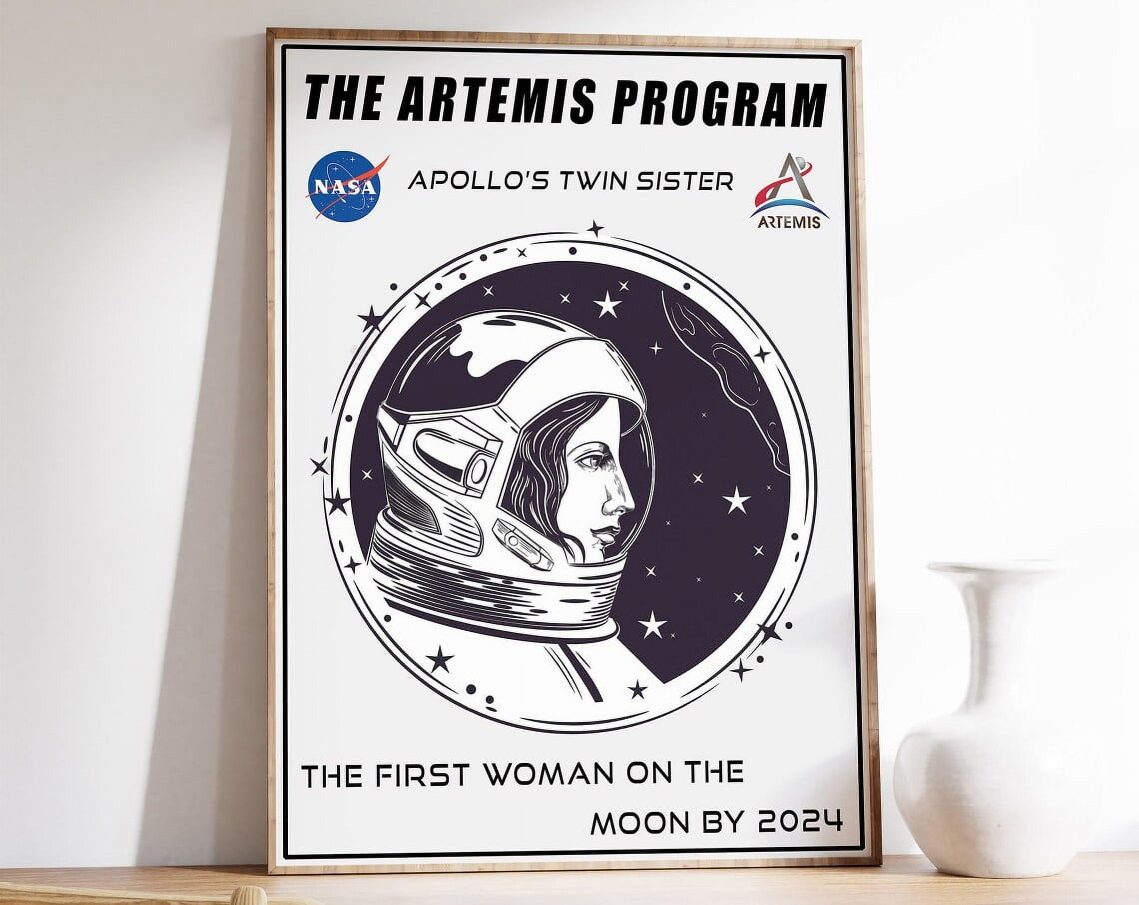 DOPAPRINT Nasa Space Poster, Artemis Female Astronaut Project, Female Equality, Female ...