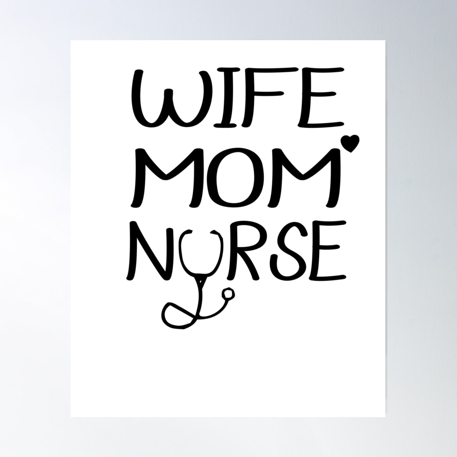 DOPAPRINT Nurse Poster Nurse Gift For Nurses Nursing Poster Nurse Life ...