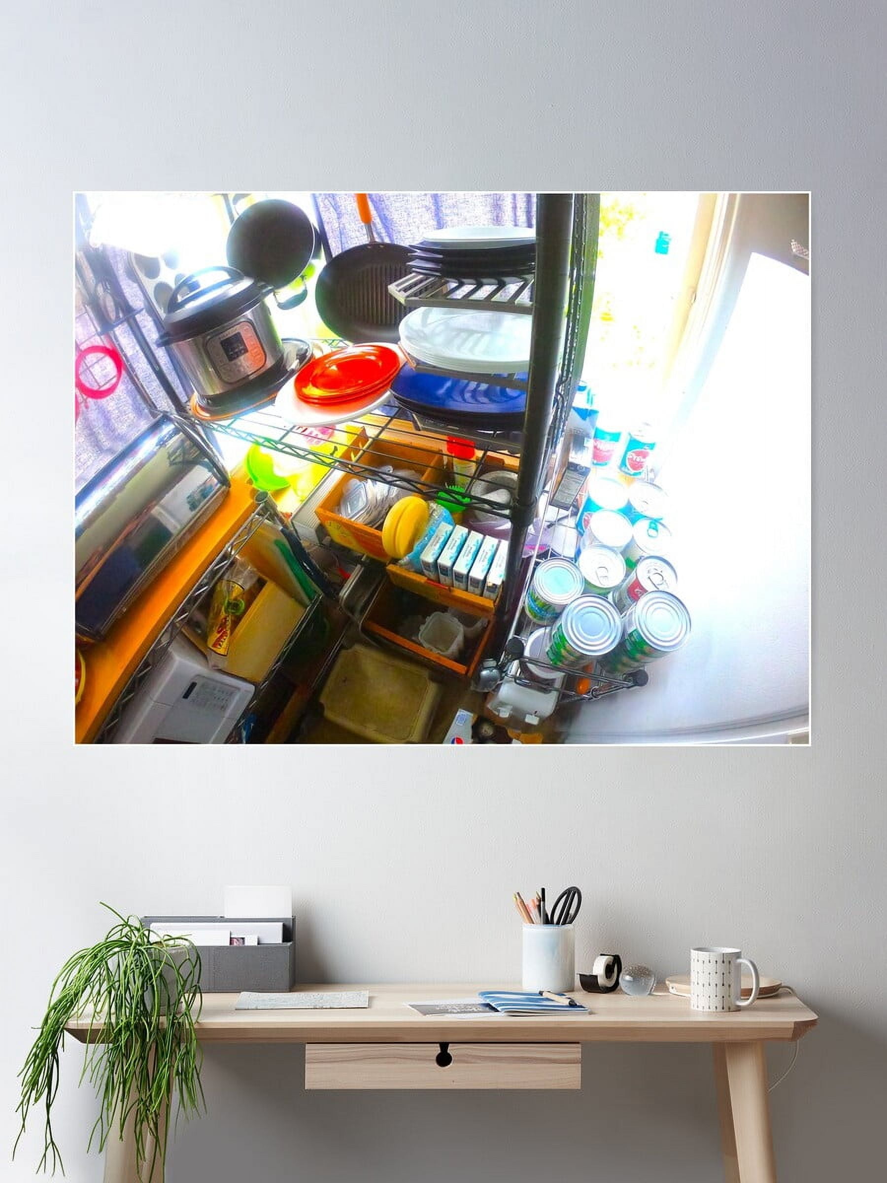 DOPAPRINT Open Pantry Poster Wall Art, Modern Wall Decor NO FRAMED ...
