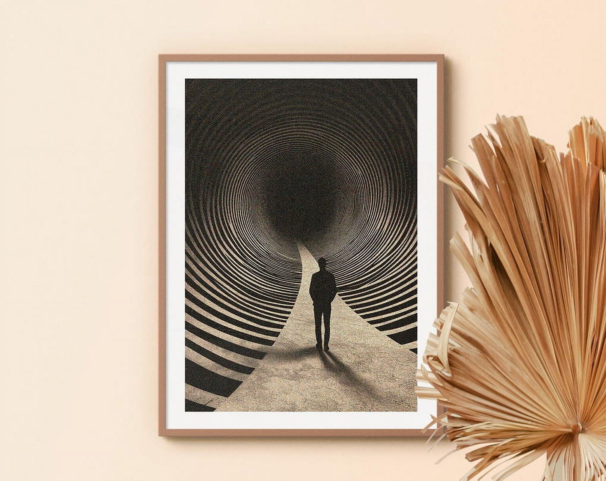 DOPAPRINT Optical Spiral Vintage Collage By Taudalpoi: Surreal Art ...