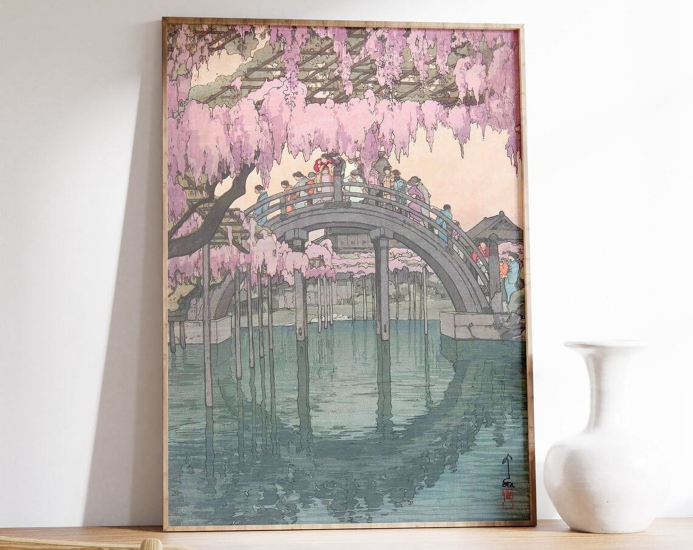 DOPAPRINT Oriental Japanese Vintage Travel Wall Art Decor Exhibition ...