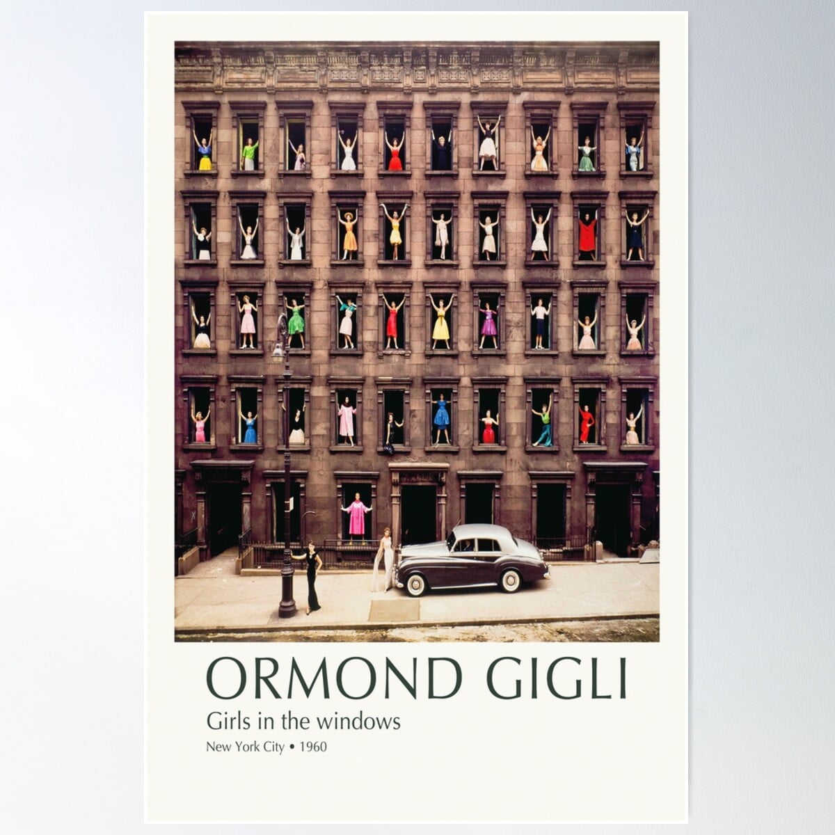 DOPAPRINT Ormond Gigli New York City 1960 "Girls In Windows" Poster ...