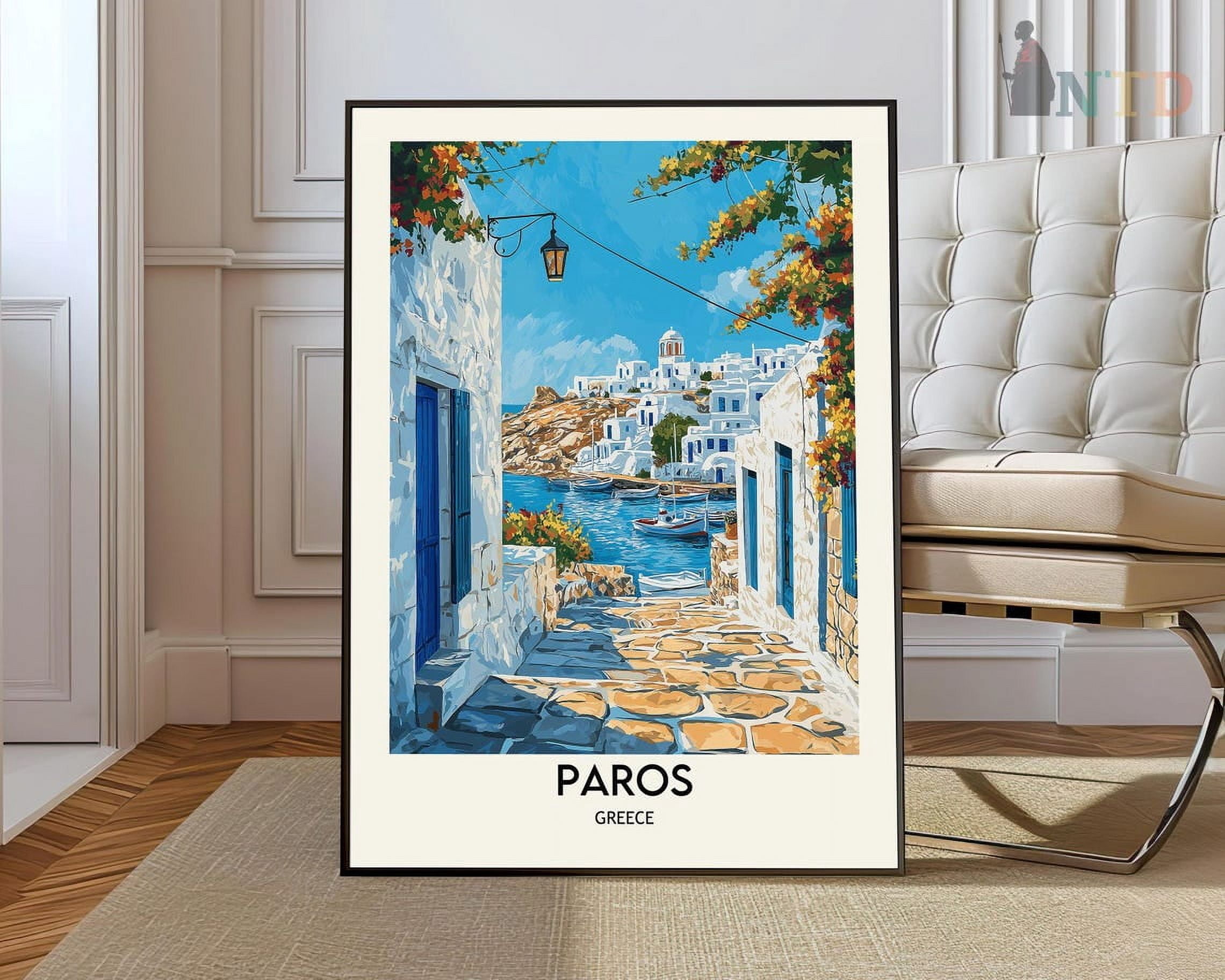 DOPAPRINT Paros Print, Paros Wall Art, Paros Poster, Paros Photo, Paros ...