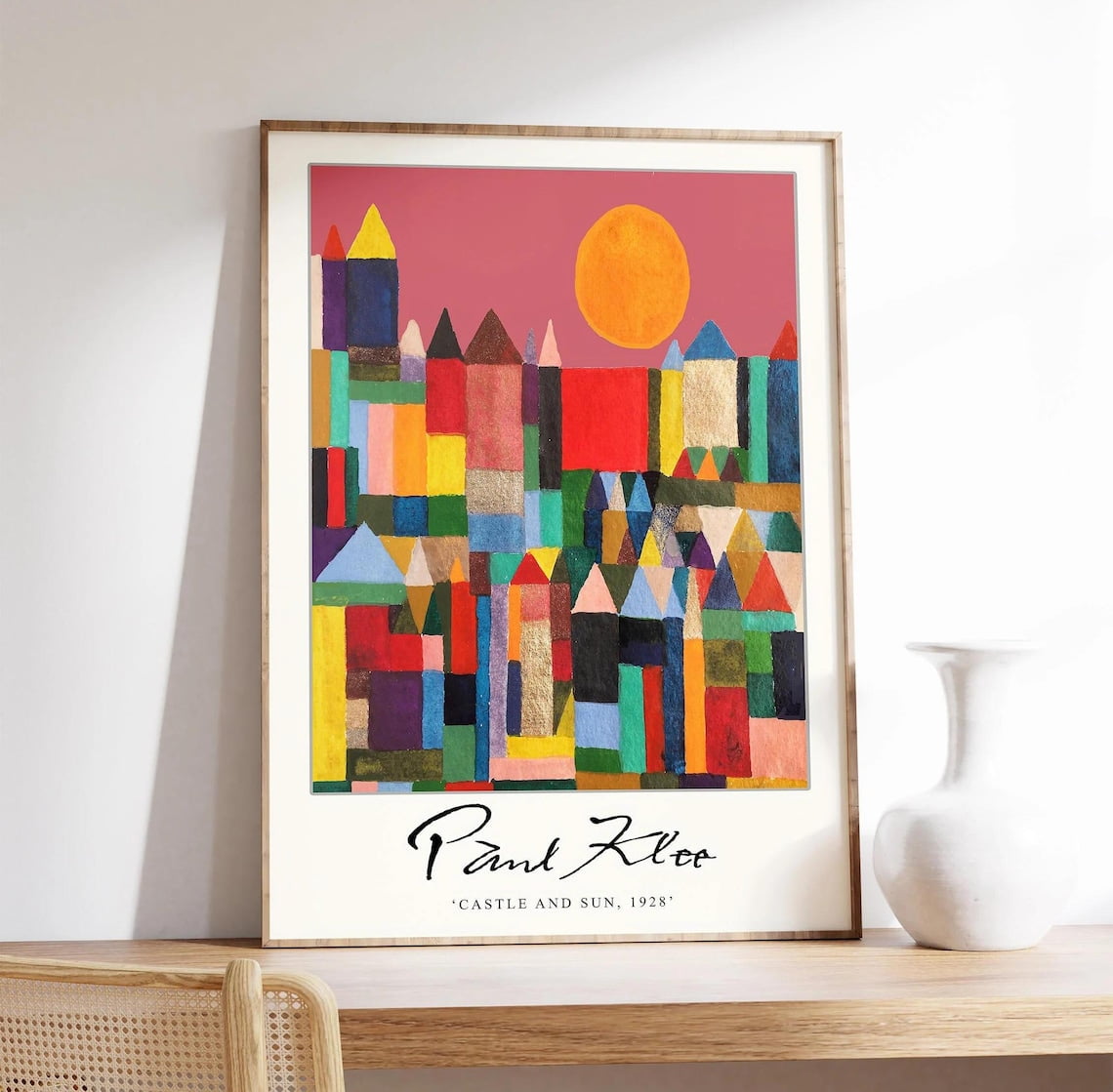 DOPAPRINT Paul Klee Exhibition Poster, Red Balloon, Paul Klee Art Print ...