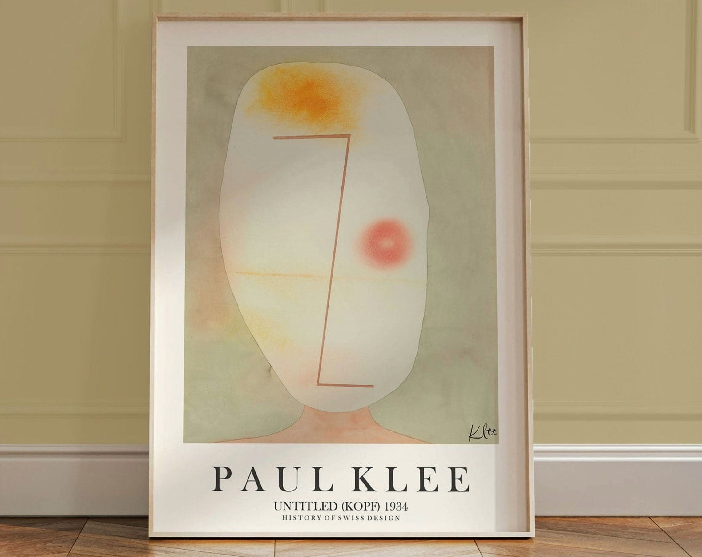 DOPAPRINT Paul Klee Exhibition Wall Art Print, Famous Artist Poster ...