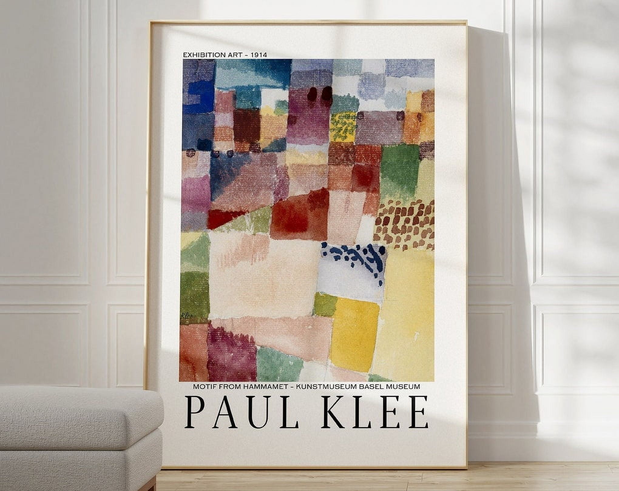 DOPAPRINT Paul Klee Poster - Art Museum Exhibition Print Paul Klee ...