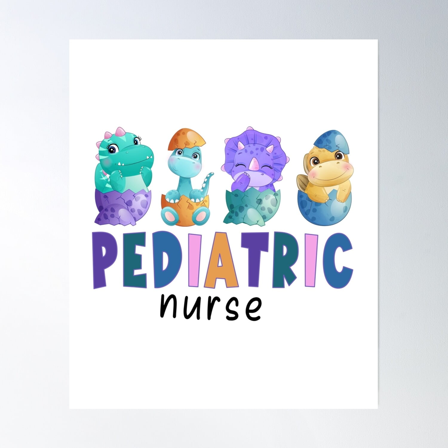 DOPAPRINT Pediatric Nurse, Picu , Pediatrics, Pediatrics Dinosaurs ...