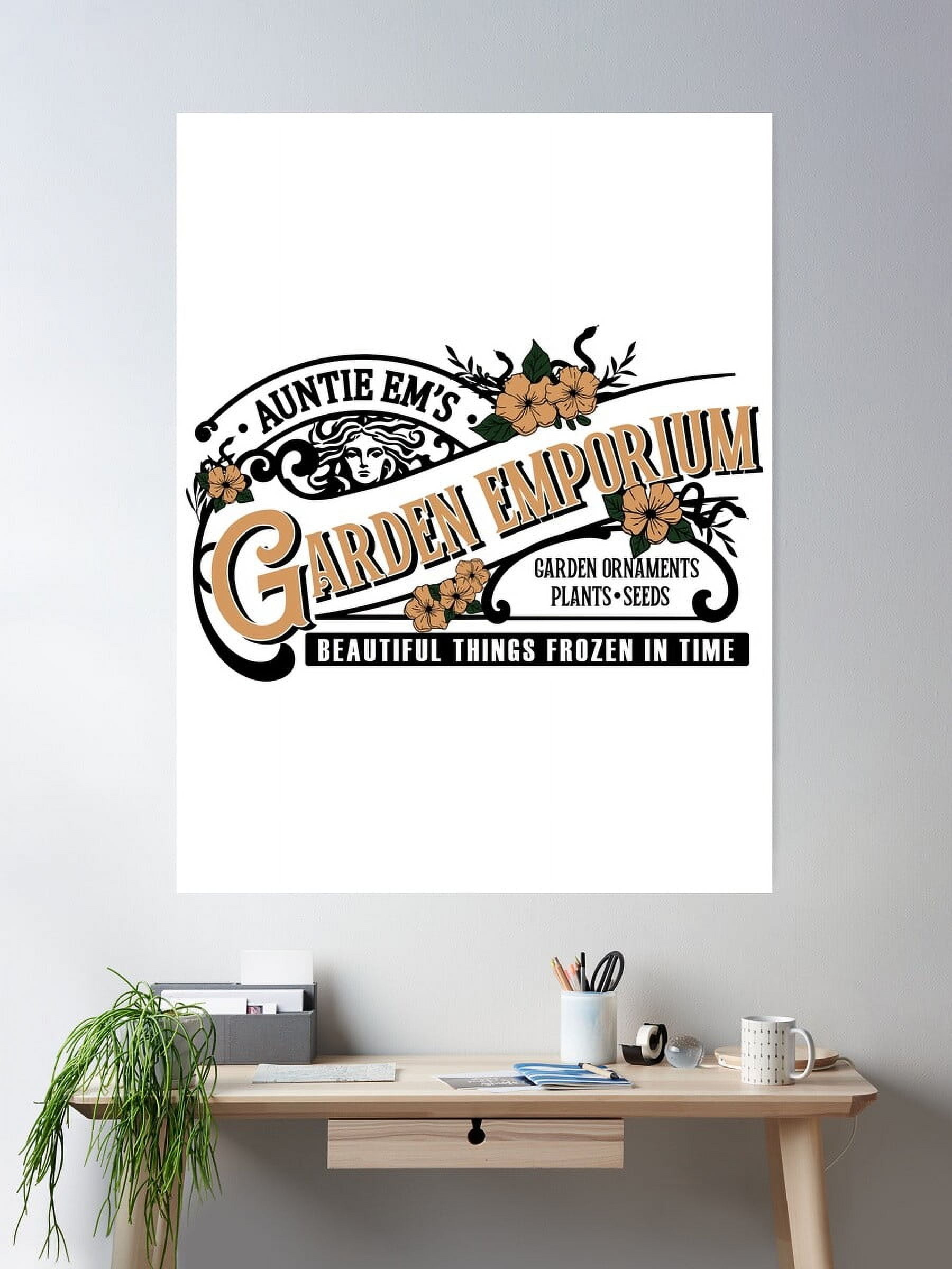 DOPAPRINT Percy Jackson Garden Emporium Poster Wall Art, Modern Wall ...