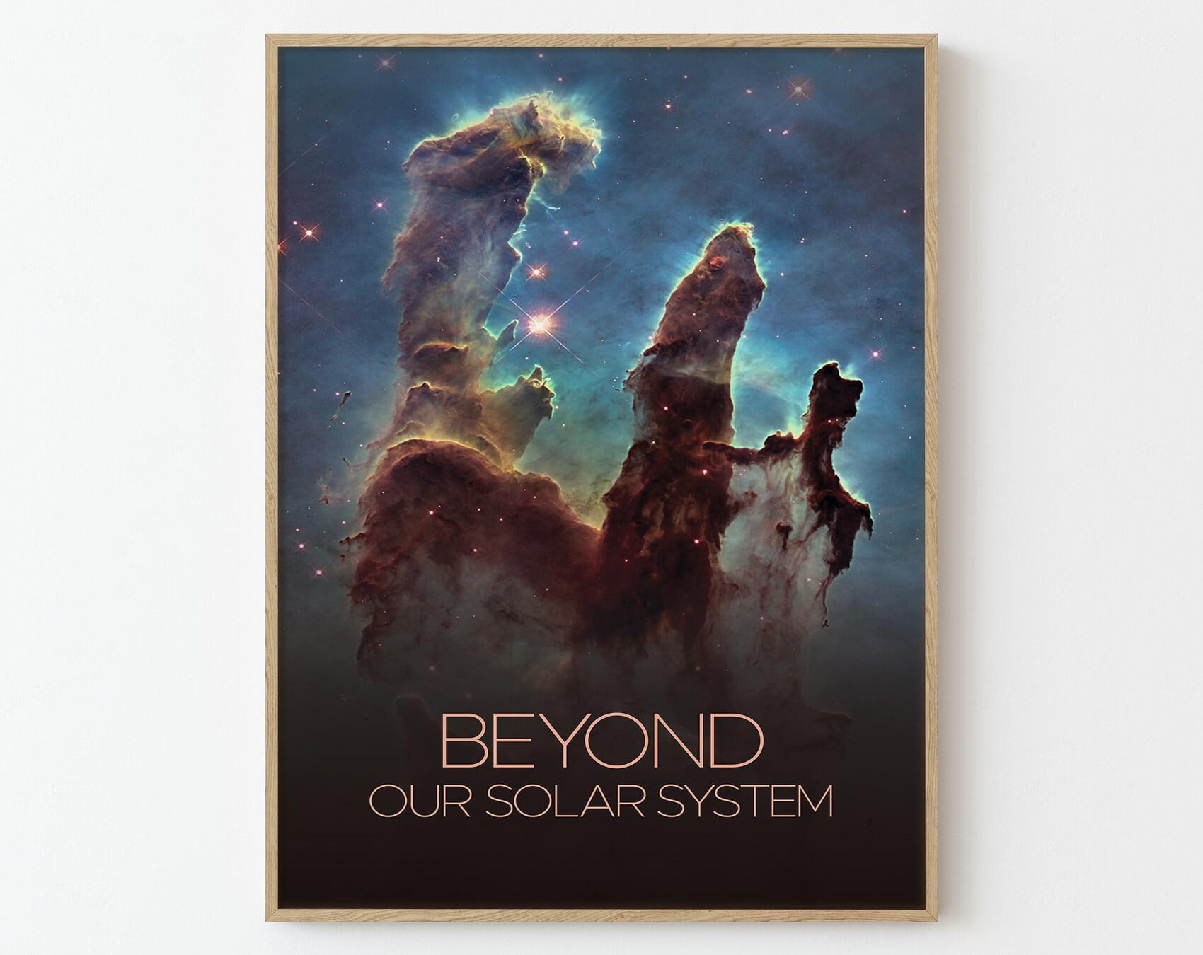 DOPAPRINT Pillars of Creation NASA Space Travel Poster Print | Stars ...