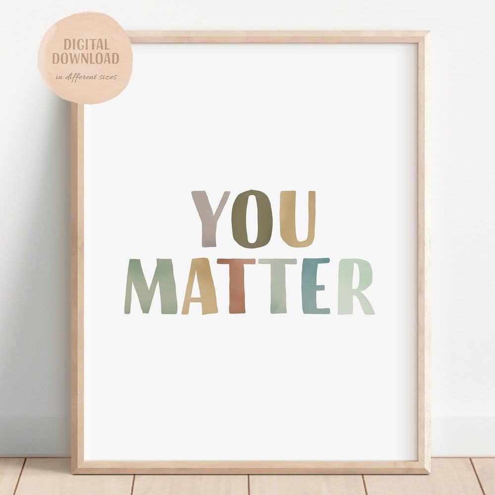 DOPAPRINT Positive Affirmation, Classroom Decor, Educational Poster ...