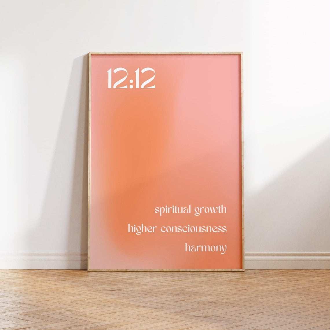 DOPAPRINT Positive Affirmation Poster Aura Print Angel Number Wall Art ...