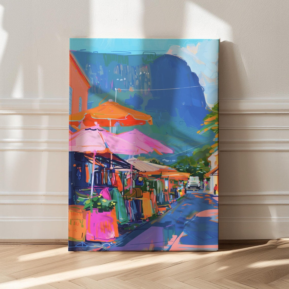 DOPAPRINT Print, Maximalist Wall Art, Scenery Art Print, Colorful Home ...