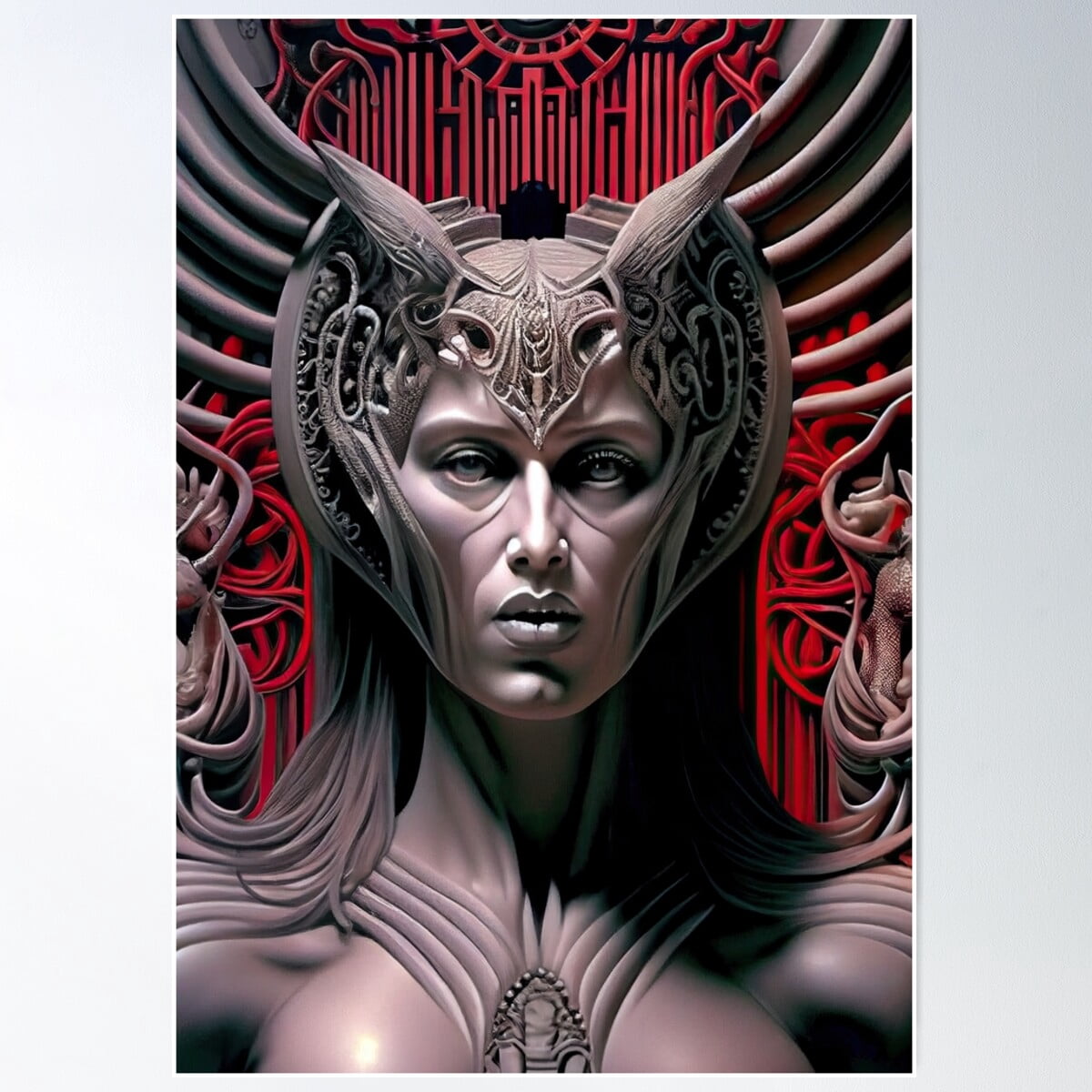 DOPAPRINT Queen Of Hell (Variation) Poster Wall Art, Bedroom NO FRAMED ...