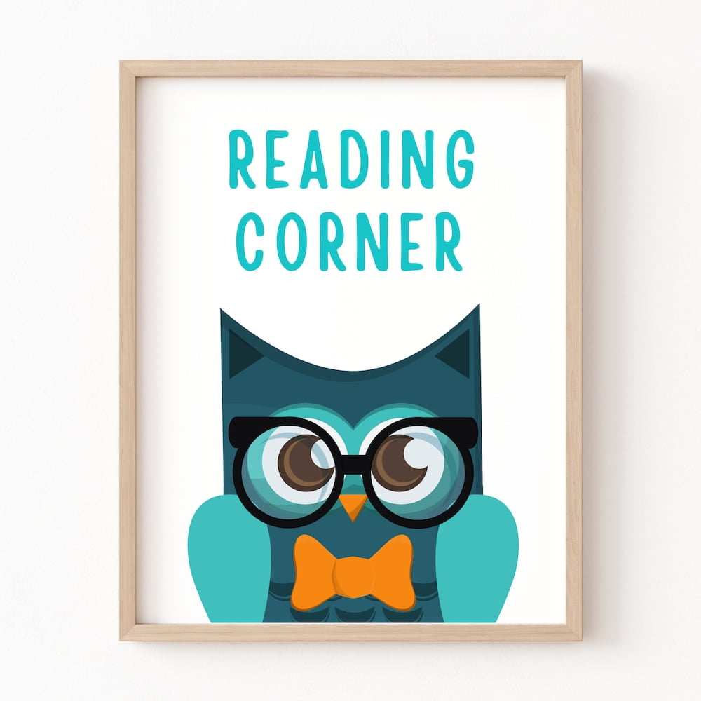 DOPAPRINT Reading Corner Printable Wall Art, Reading Nook, Reading ...