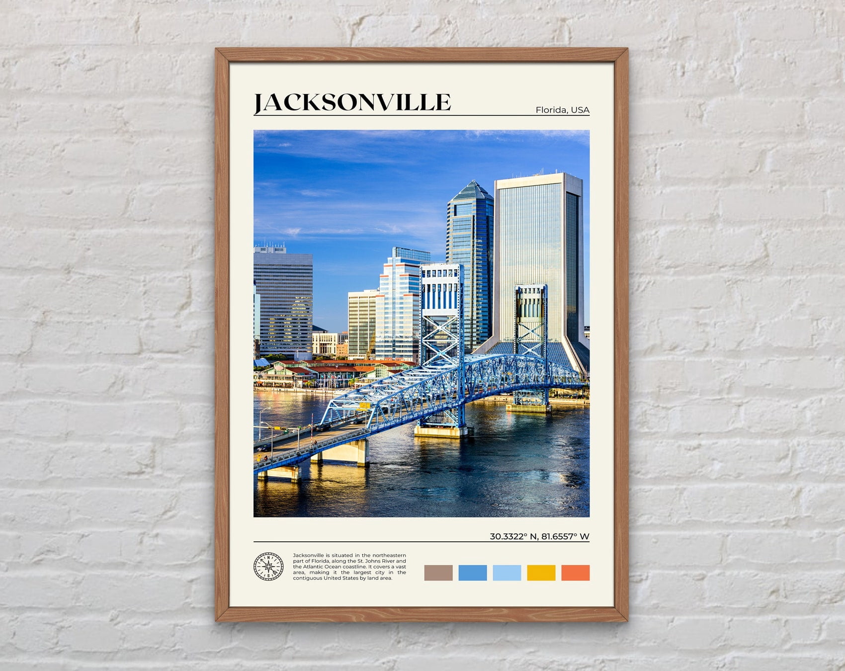 DOPAPRINT Real Photo, Jacksonville Print, Jacksonville Wall Art ...