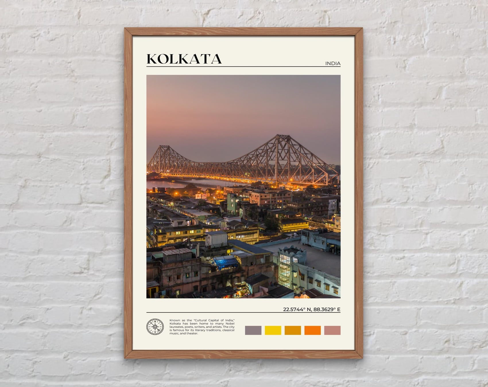 DOPAPRINT Real Photo, Kolkata Print, Kolkata Wall Art, Kolkata Poster ...
