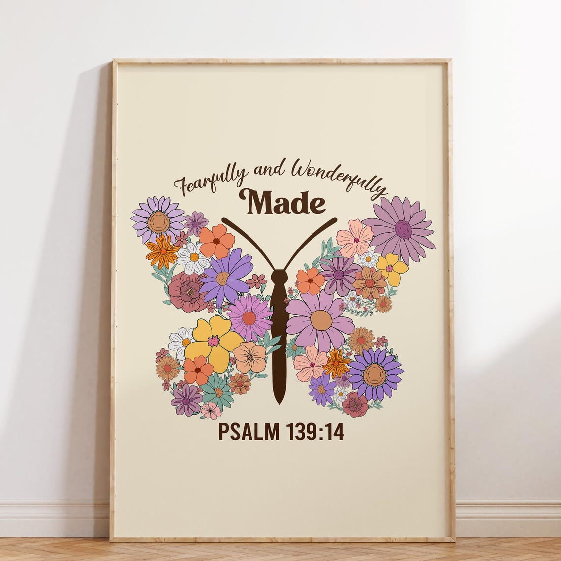 DOPAPRINT Retro Christian Wall Art, Psalms Scripture, Christian Poster ...