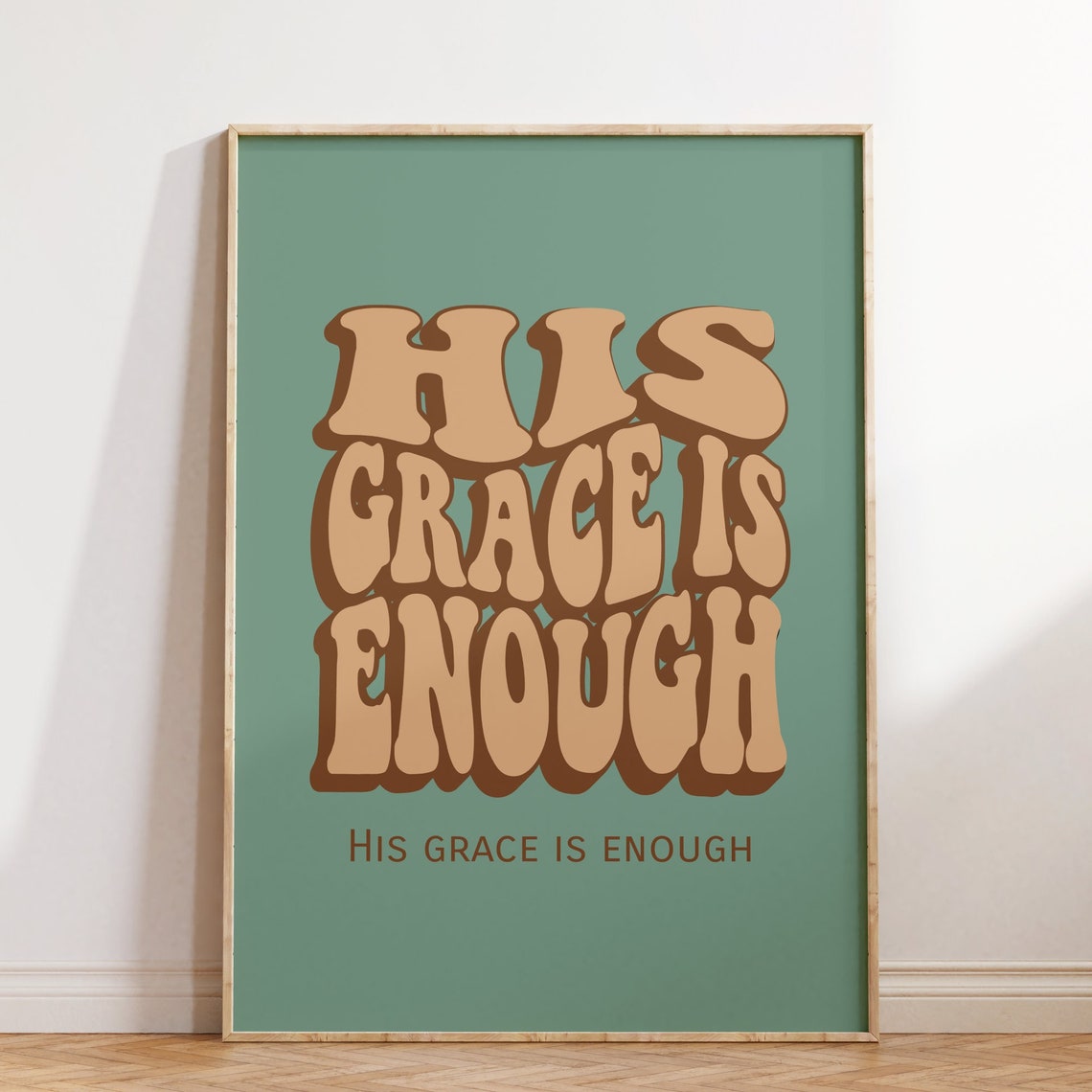 DOPAPRINT Retro Christian Wall Print, Religious Print, Christian Poster ...