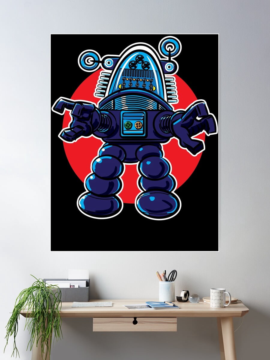 DOPAPRINT Robby The Robot By E Posterlabs Poster Wall Art, Modern Wall ...