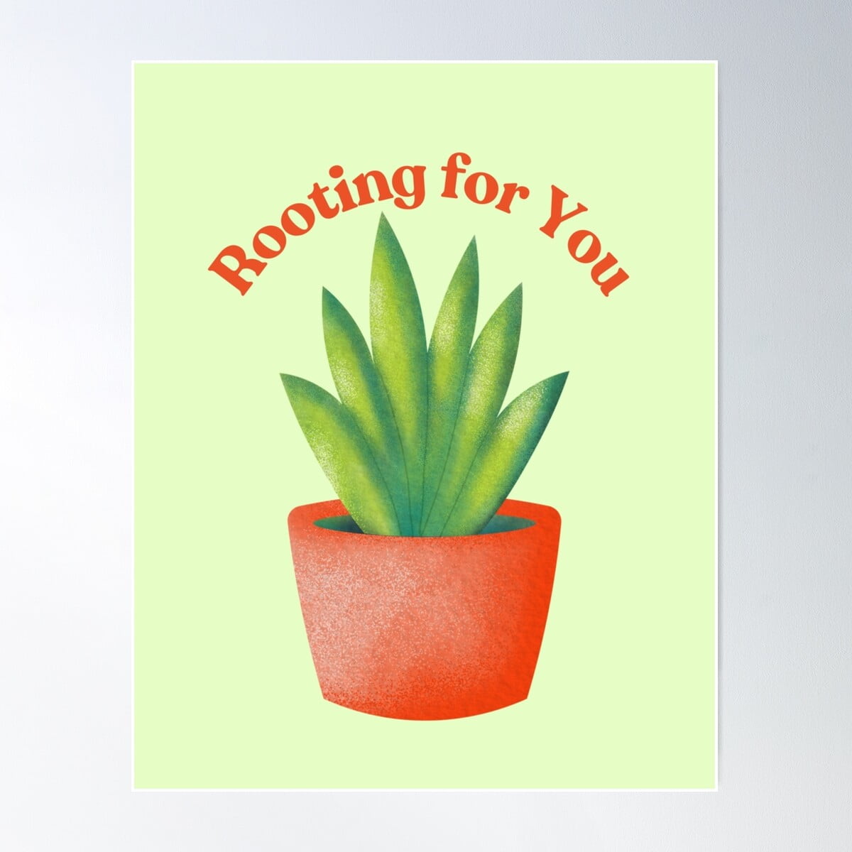 DOPAPRINT Rooting For You Poster Wall Art, Modern Wall Decor NO FRAMED ...