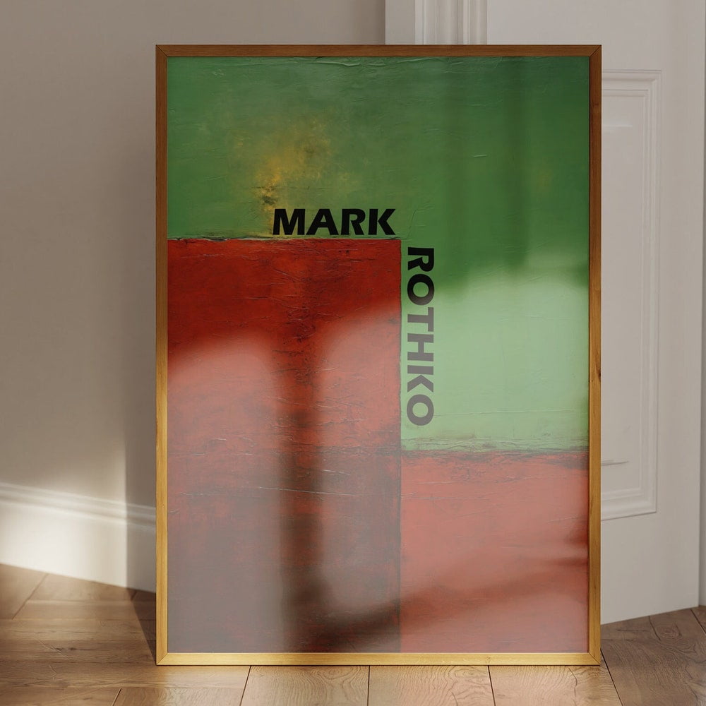 DOPAPRINT Rothko Poster - Abstract Rothko Wall Art in Museum Quality ...