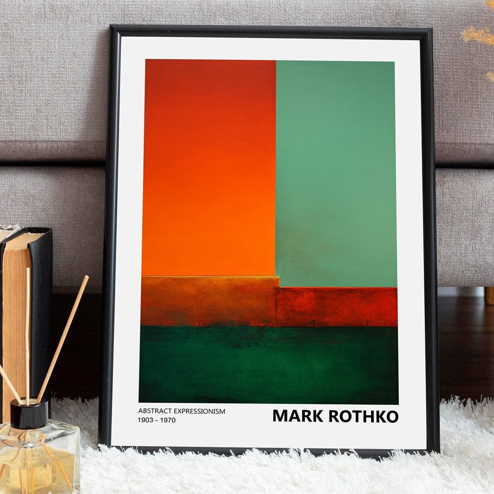 DOPAPRINT Rothko Poster - High Quality Abstract Rothko Wall Art, Mark ...