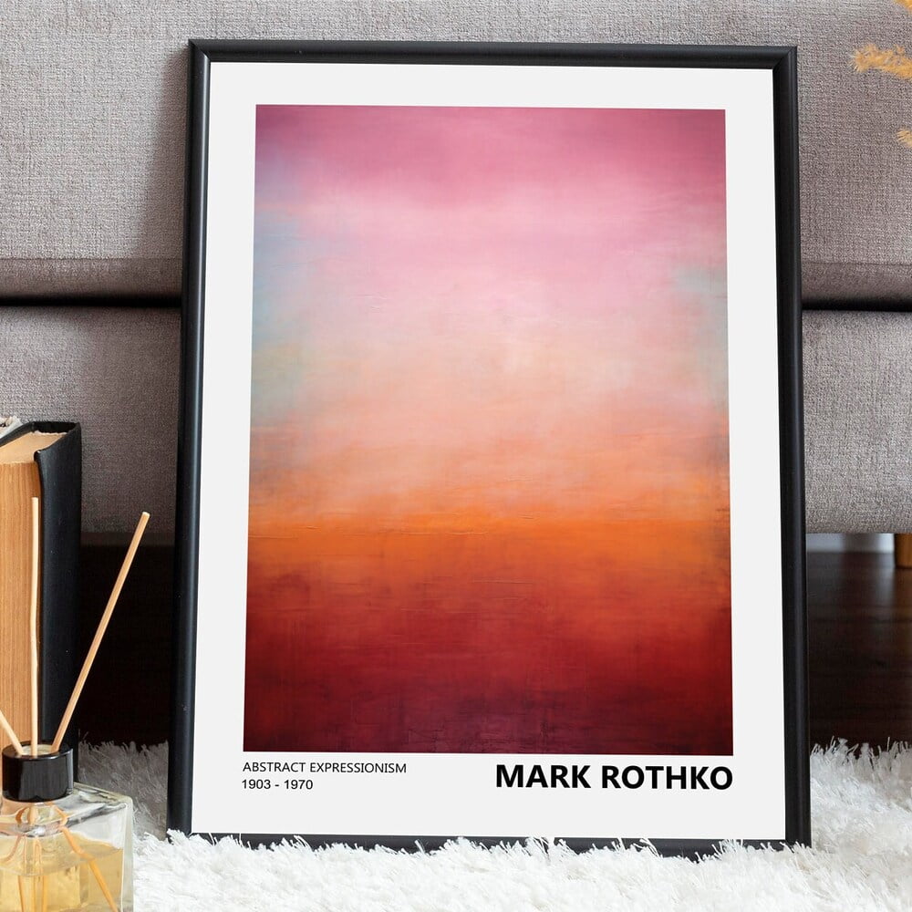 DOPAPRINT Rothko Poster - High Quality Abstract Rothko Wall Art, Mark ...